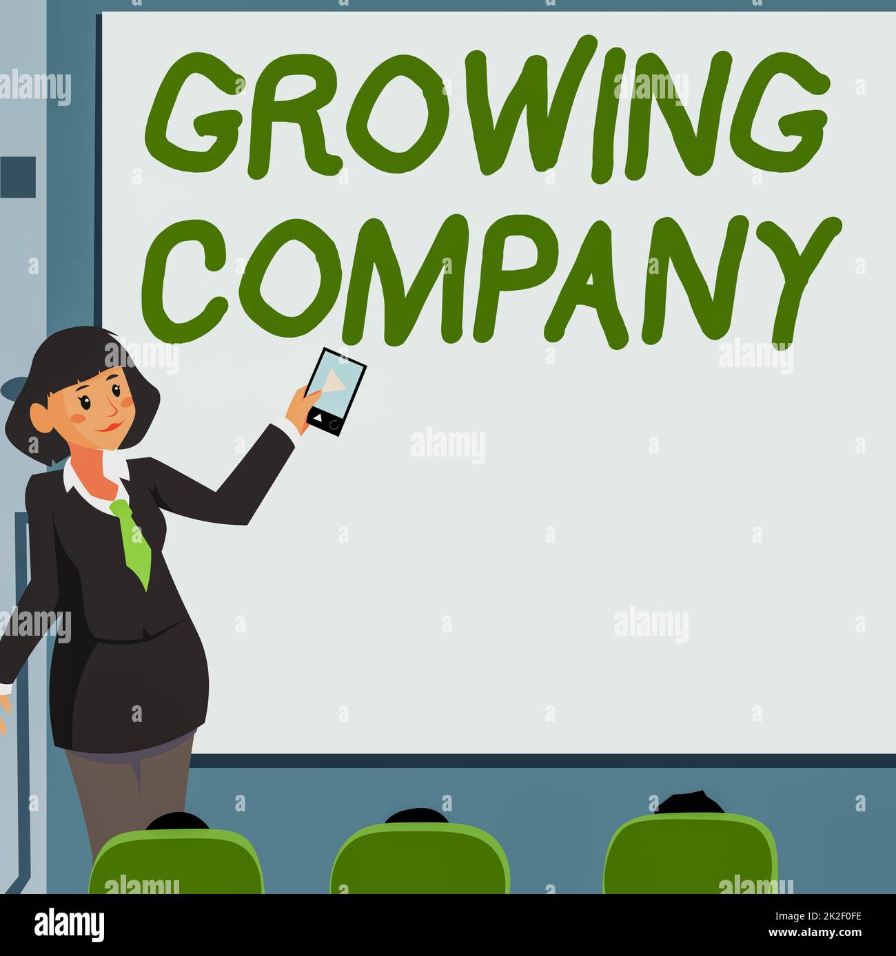 Inspiration showing sign Growing Company. Concept meaning generates ...