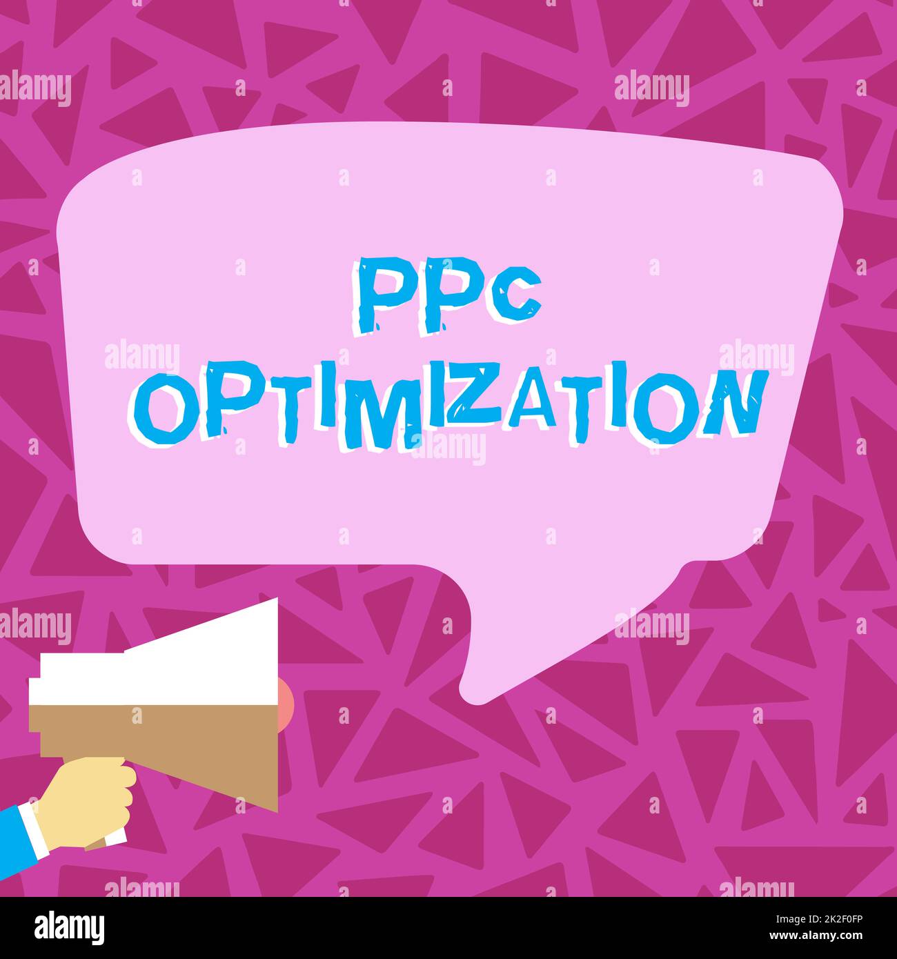 Text showing inspiration Ppc Optimization. Business showcase ...