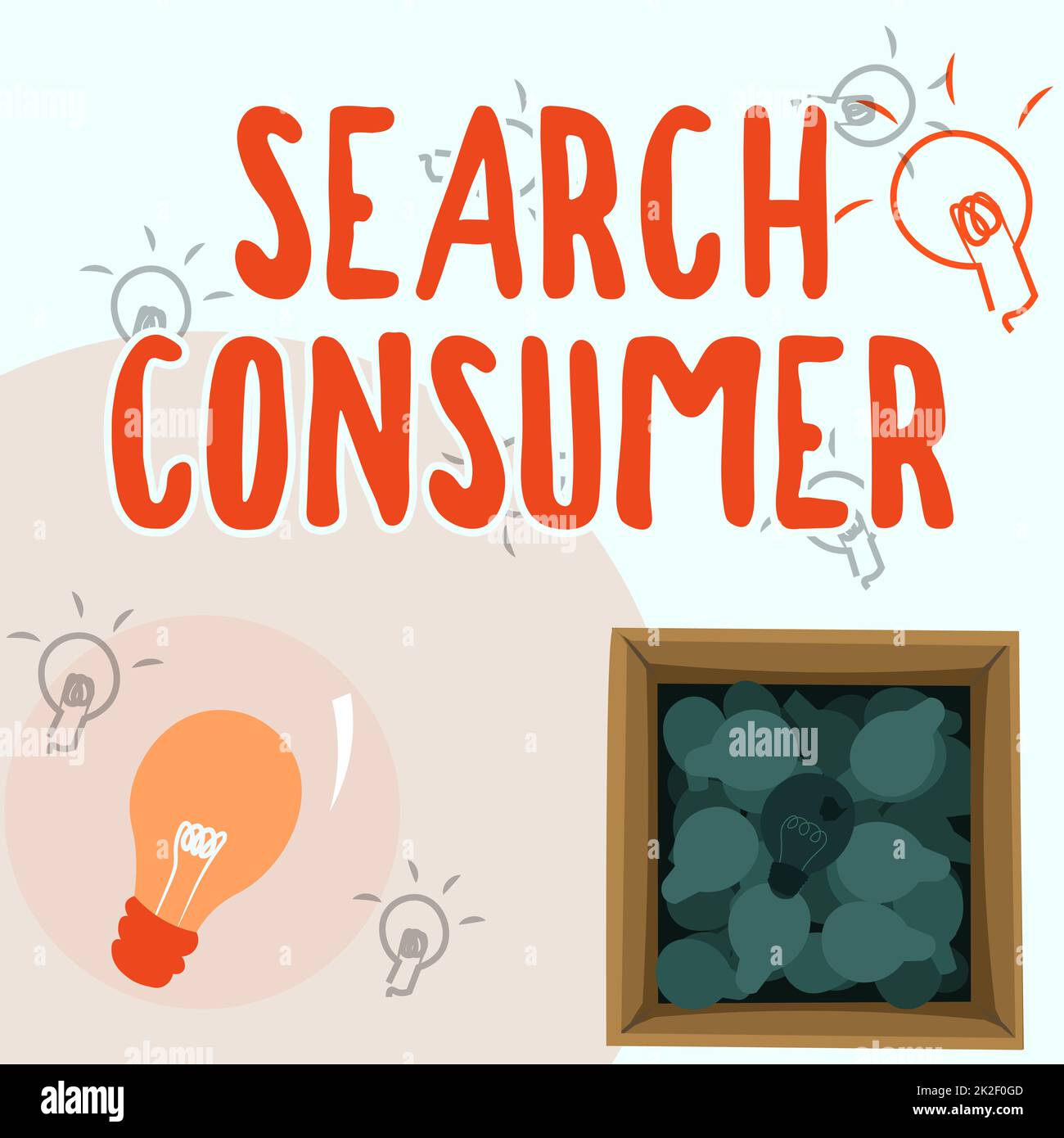 Conceptual display Search Consumer. Business overview research ...