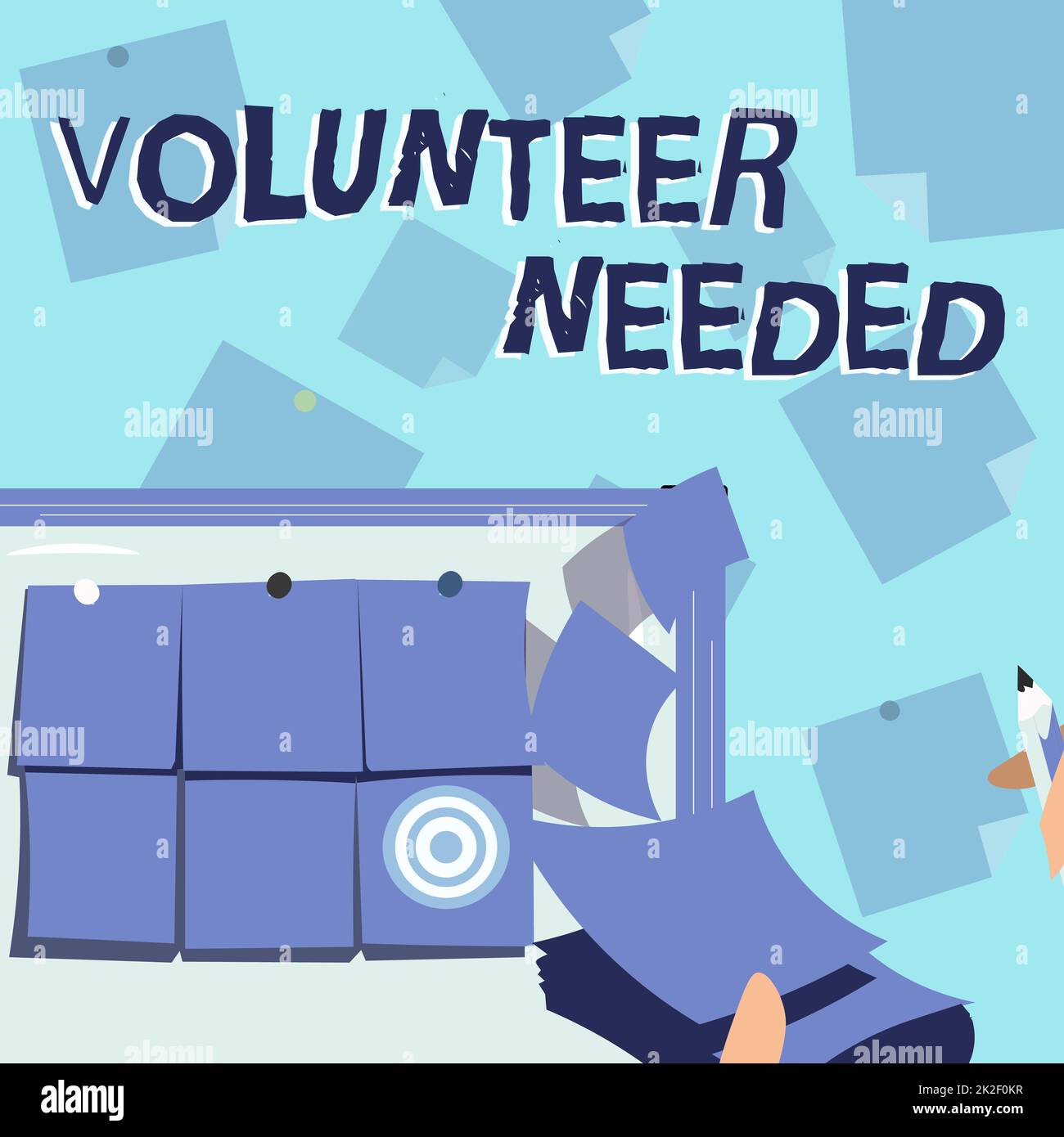 Handwriting text Volunteer Needed. Conceptual photo Volunteer Needed ...