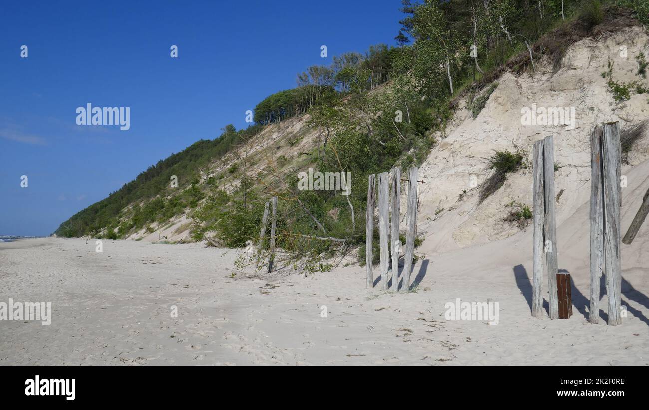 Steep coast on the Baltic Sea Stock Photo - Alamy