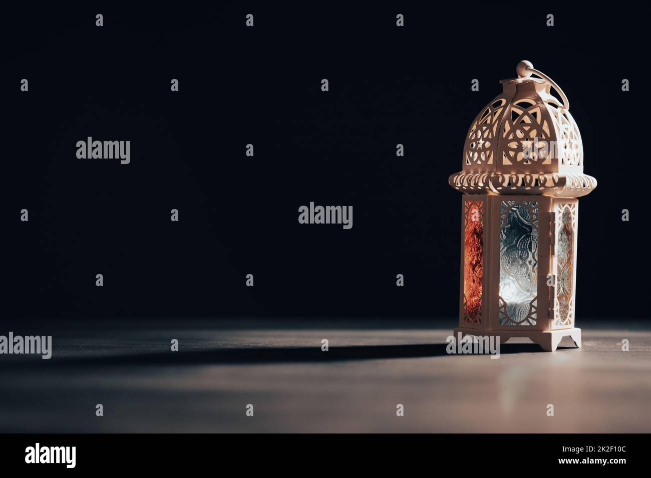 Festive greeting card for Muslim holy month Ramadan Kareem Stock Photo ...