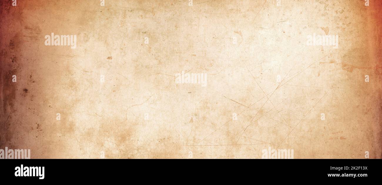 Old parchment paper. Banner texture Stock Photo - Alamy