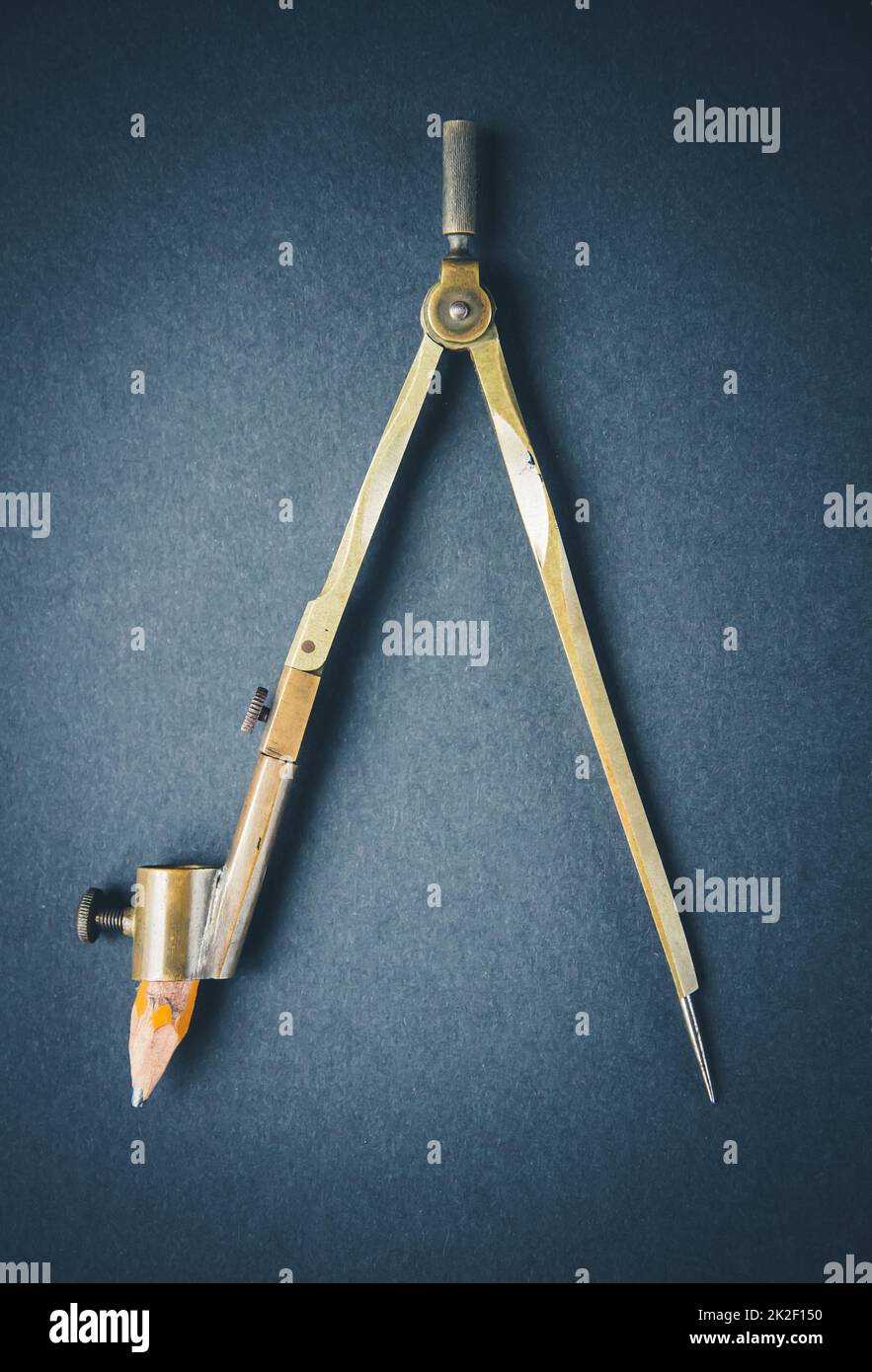 Old compass tool drawing vintage hi-res stock photography and images ...