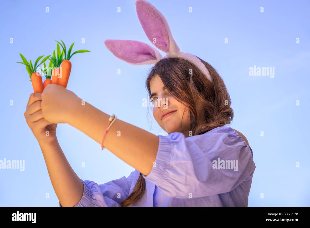 Female easter bunny hi-res stock photography and images - Alamy