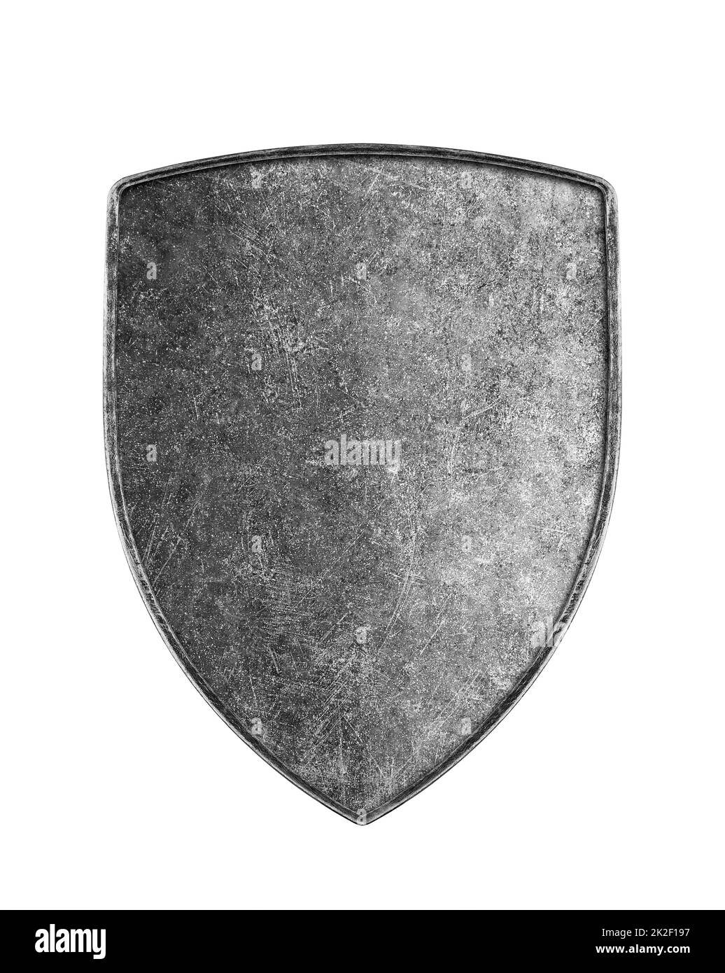 Old medieval shield isolated on white background Stock Photo - Alamy