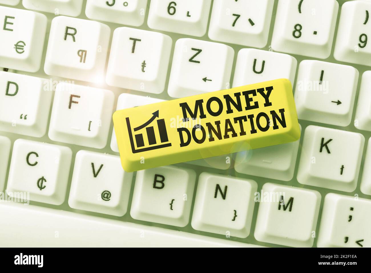Text caption presenting Money Donation. Conceptual photo a charity aid ...