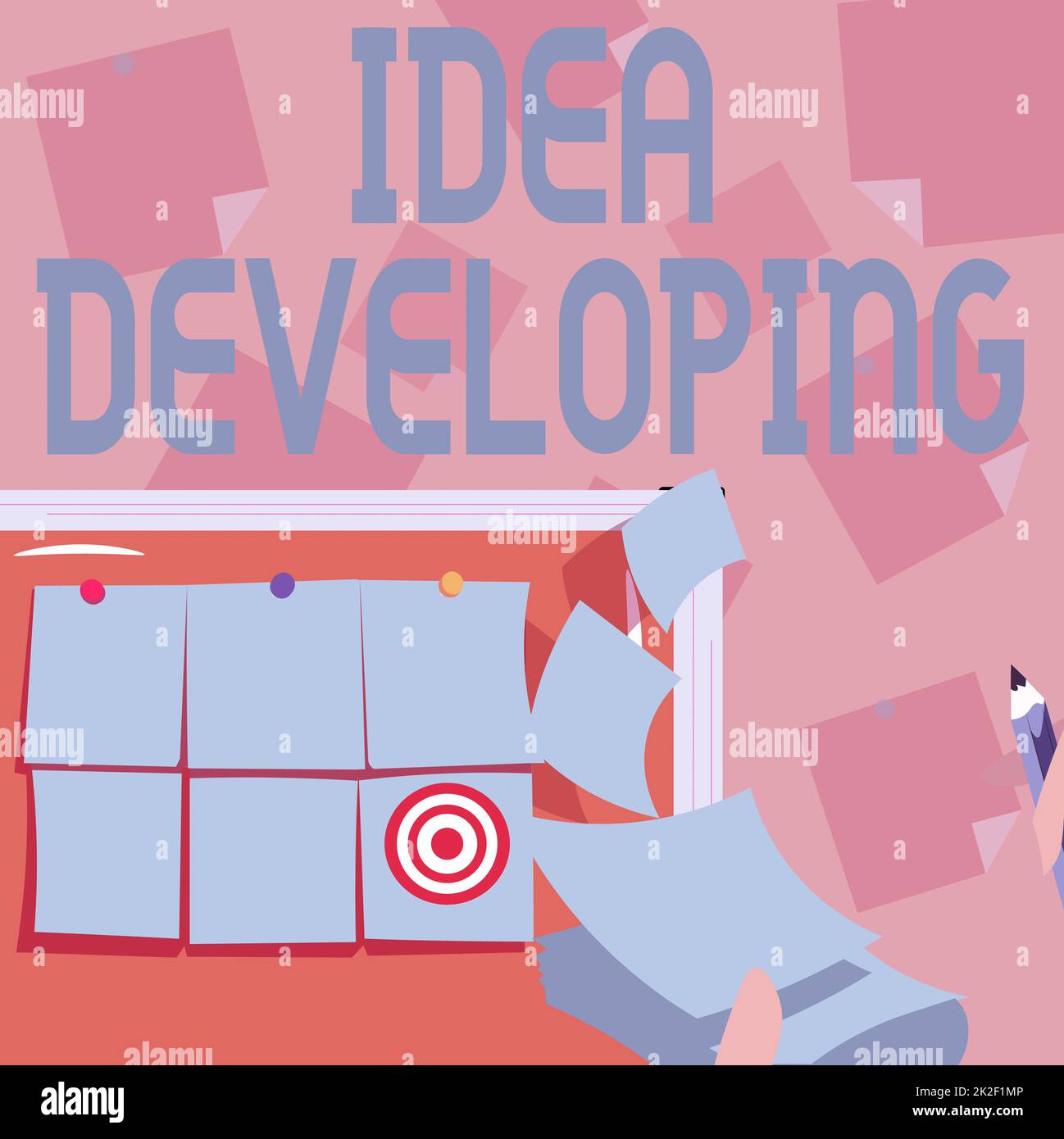 Conceptual caption Idea Developing. Business showcase innovating the ...