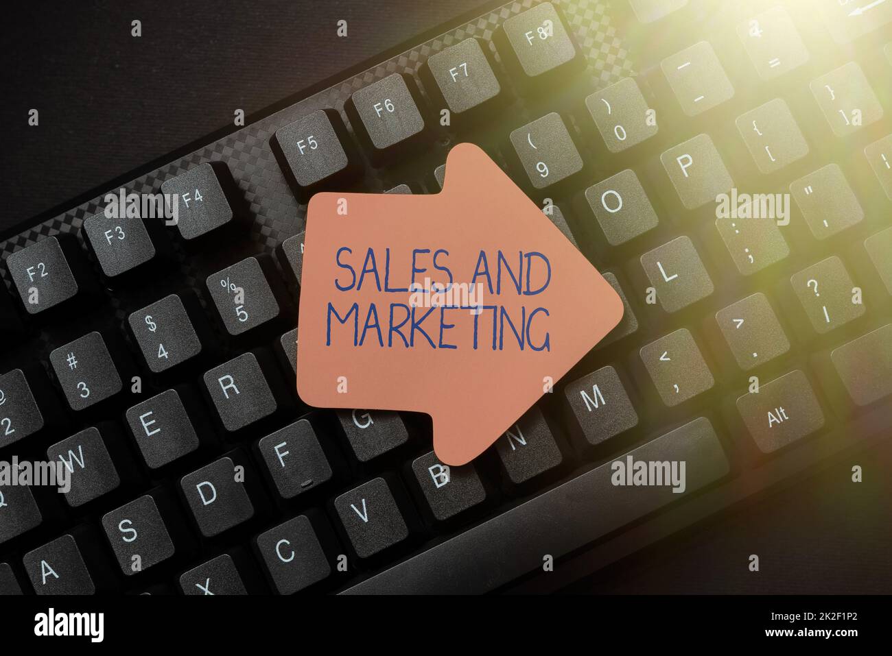 Writing displaying text Sales And Marketing. Business concept Promotion ...