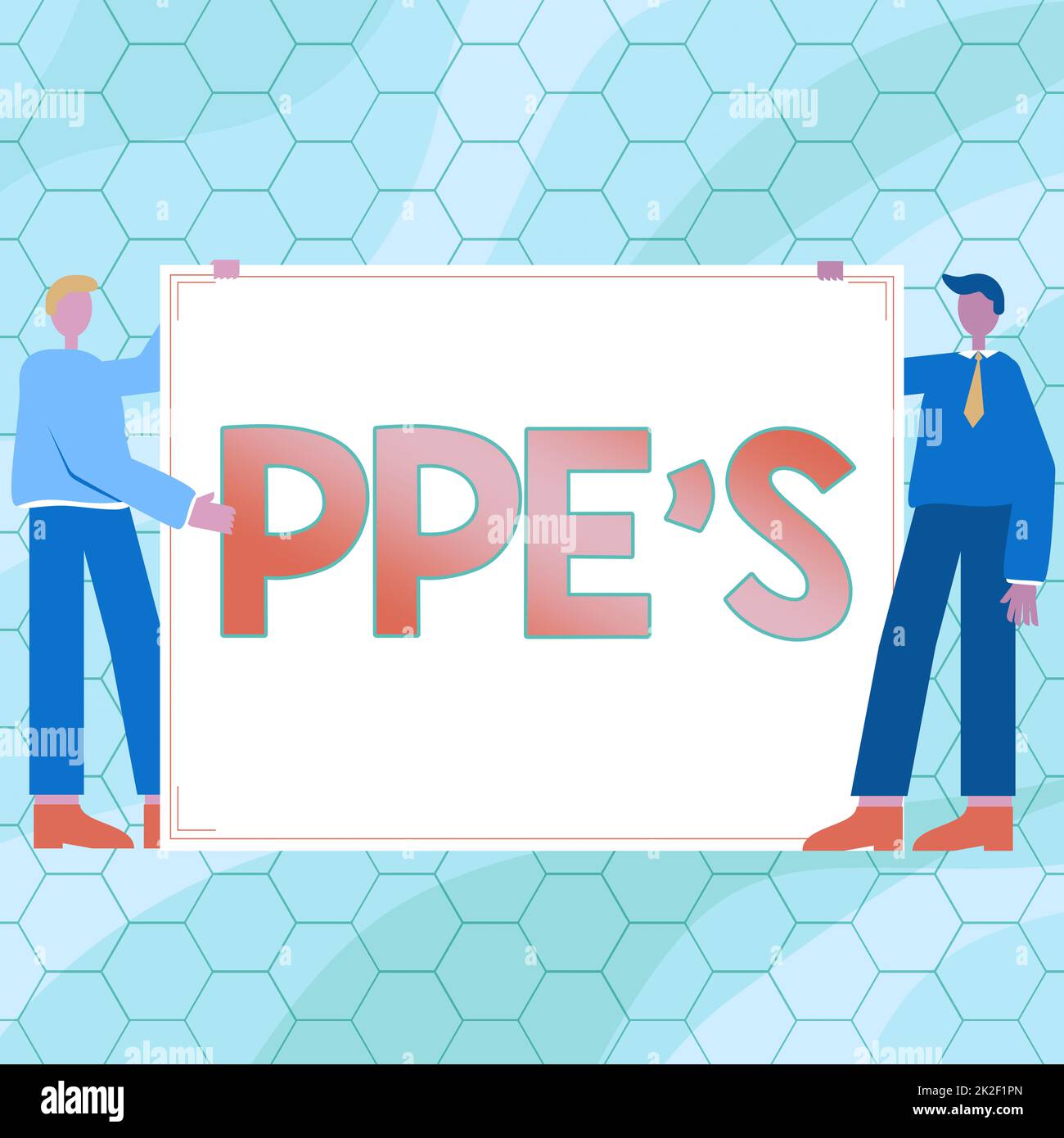 Sign displaying Ppe s is. Business idea Specialized equipment for ...