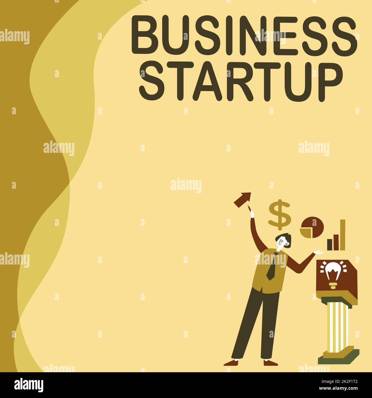 Inspiration Showing Sign Business Start Up Business Idea Putting Up New Commerce Venture Fresh