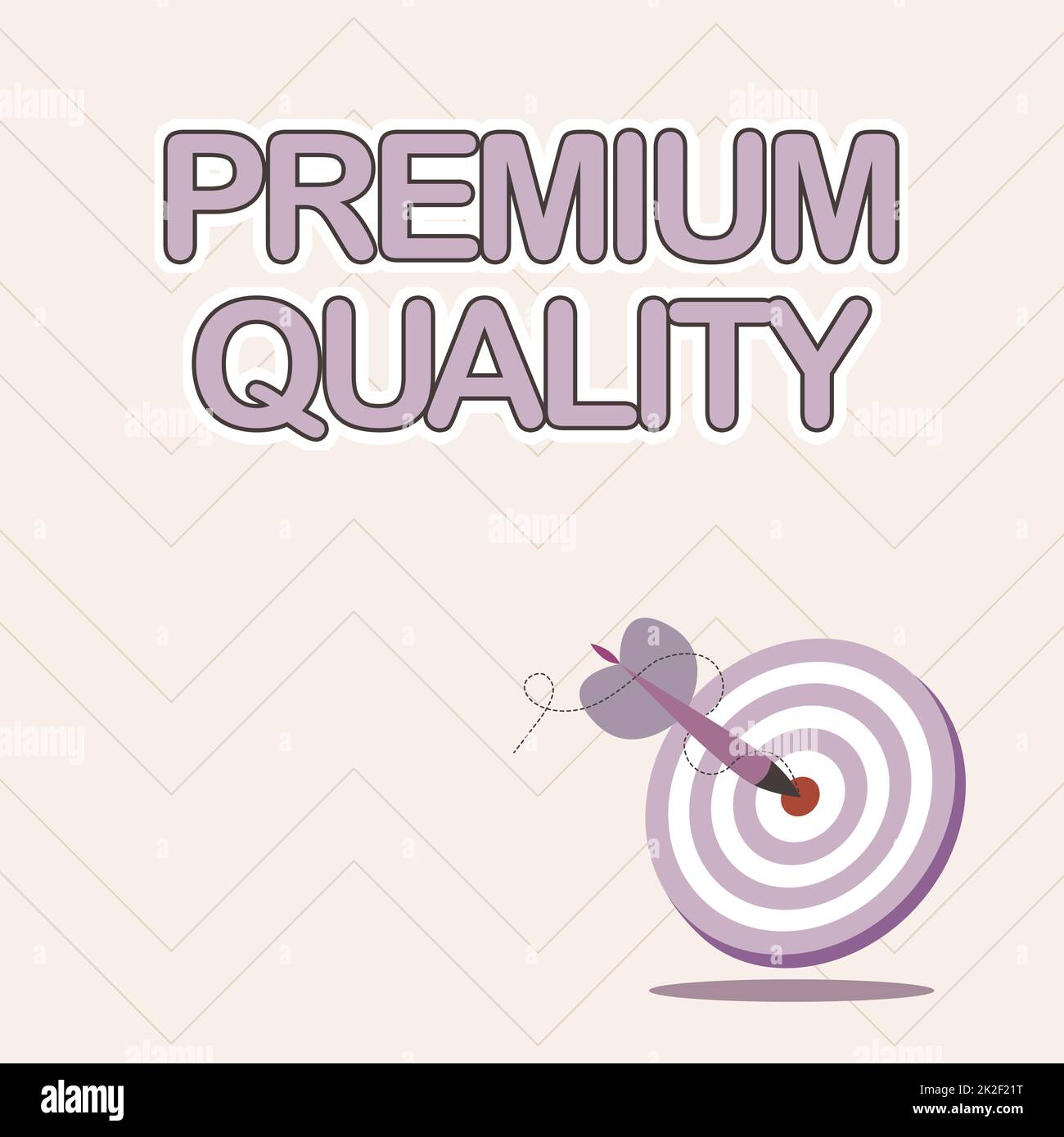 Hand writing sign Premium Quality. Business concept something or ...