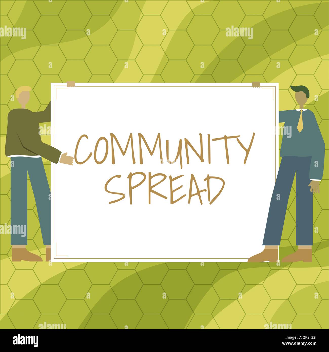 Writing displaying text Community Spread. Conceptual photo ...