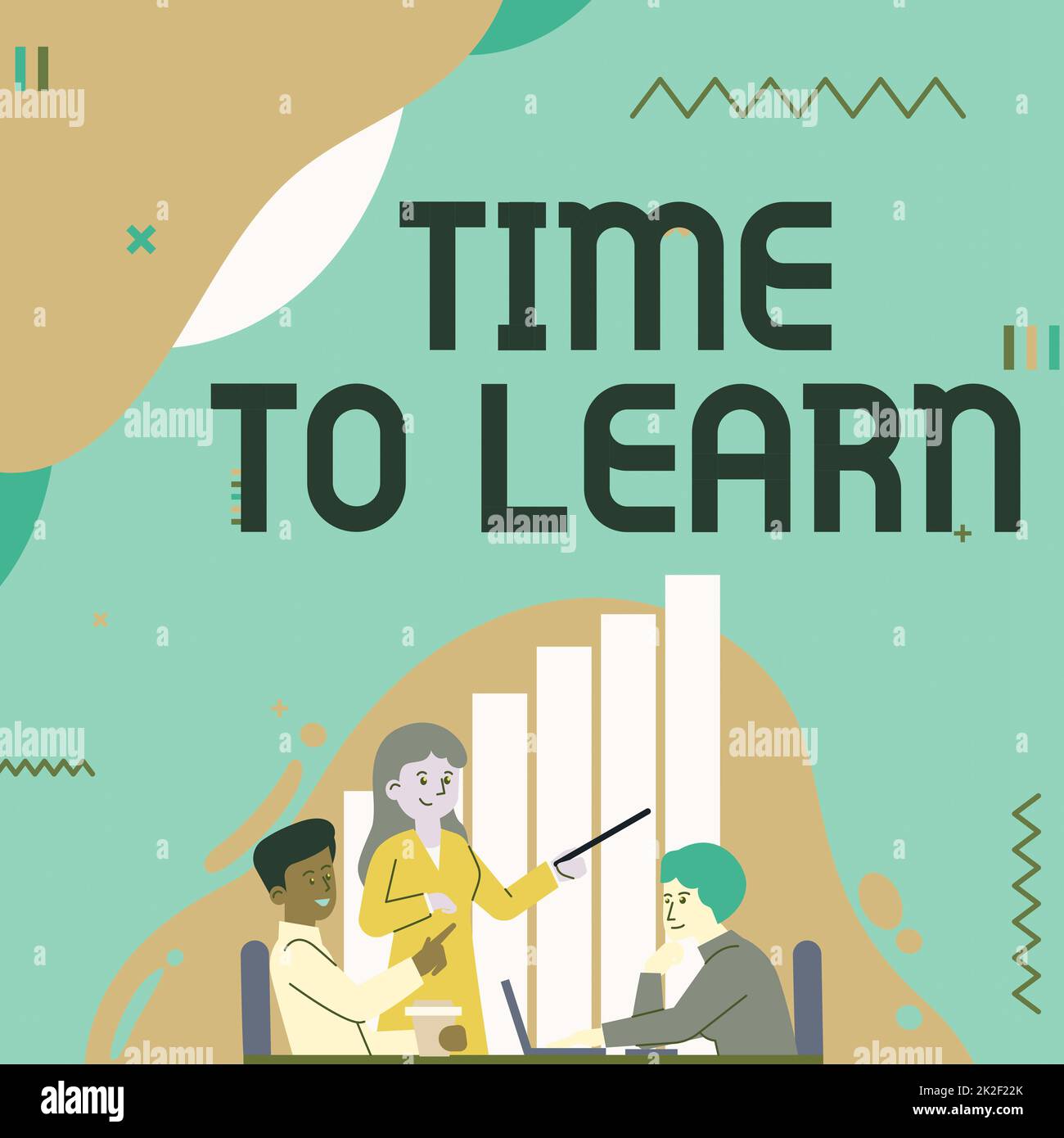 Writing displaying text Time To Learn. Word Written on Obtain new ...