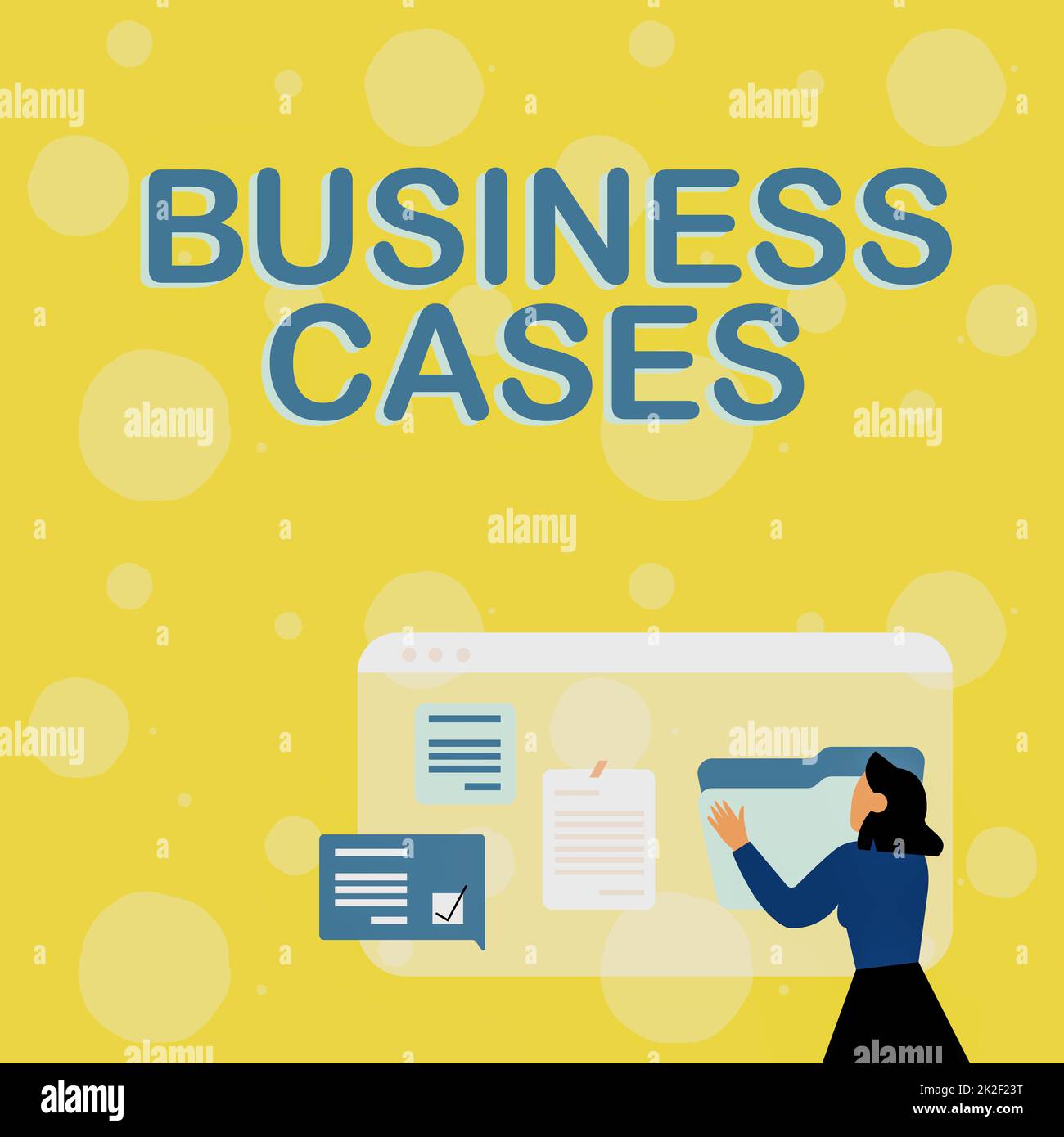 Text Sign Showing Business Cases Internet Concept Undertaking On The Basis Of Its Expected