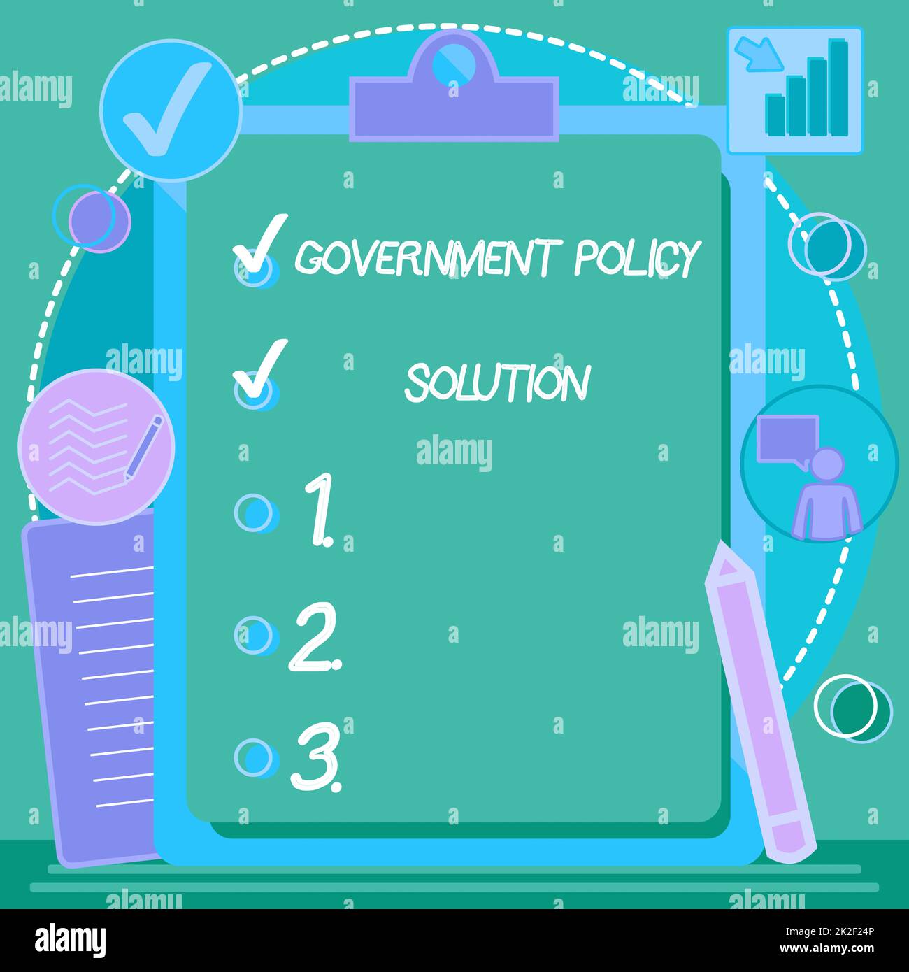 Hand writing sign Government Policy Solution. Business approach ...