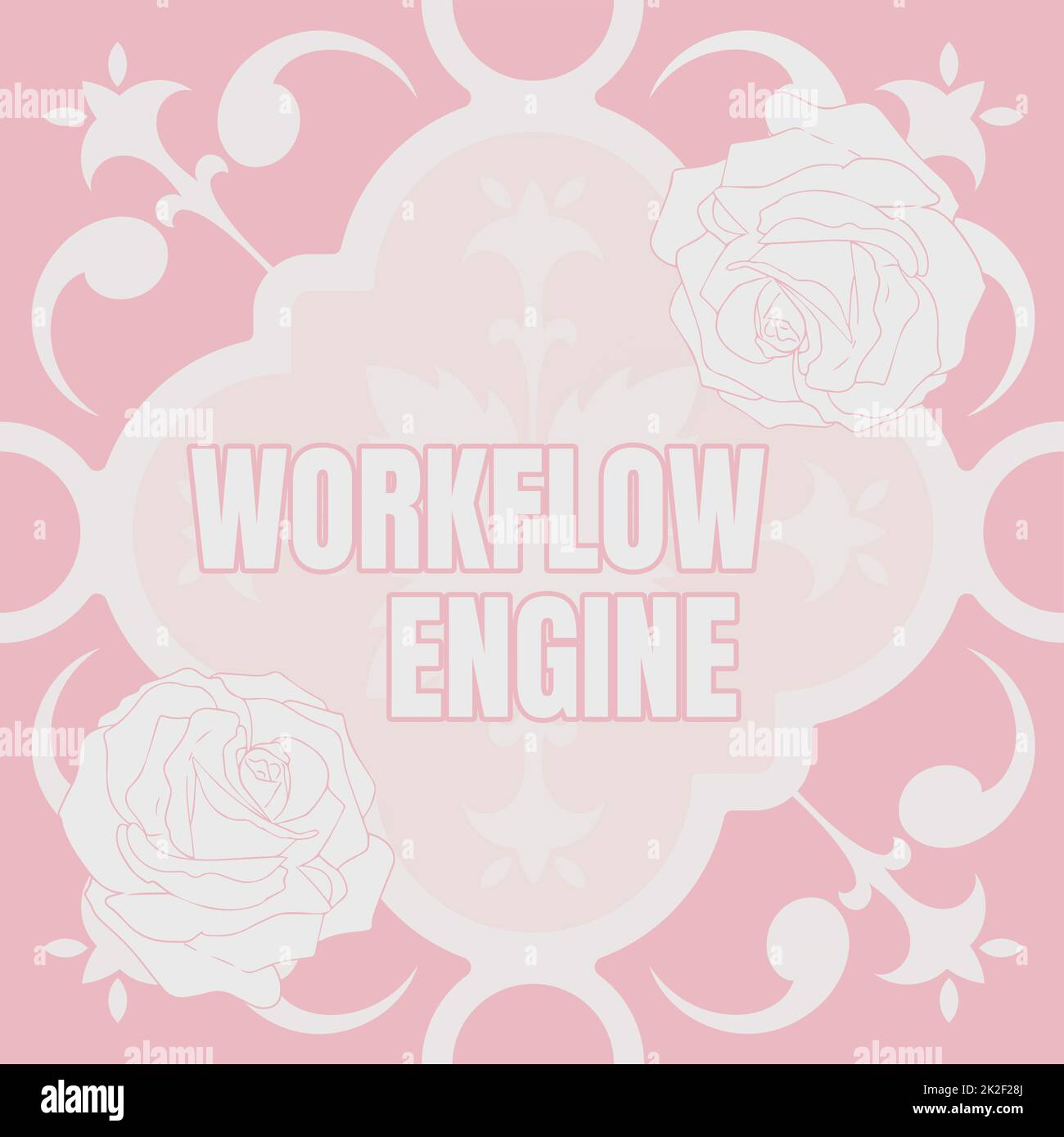 Text sign showing Workflow Engine. Business concept Workflow Engine ... Text sign showing Workflow Engine. Business concept Workflow Engine ...