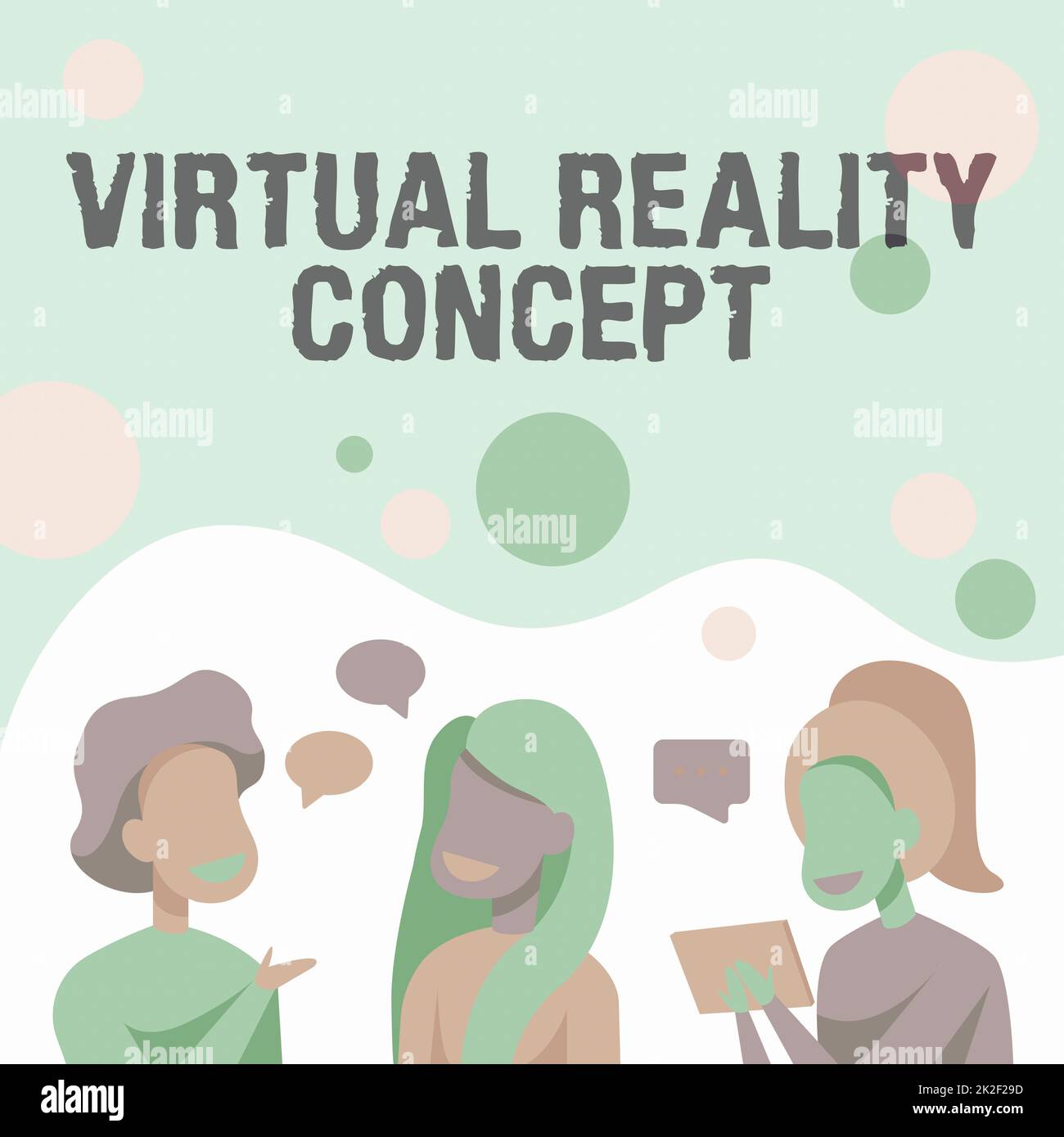 Inspiration showing sign Virtual Reality Concept. Business approach ...