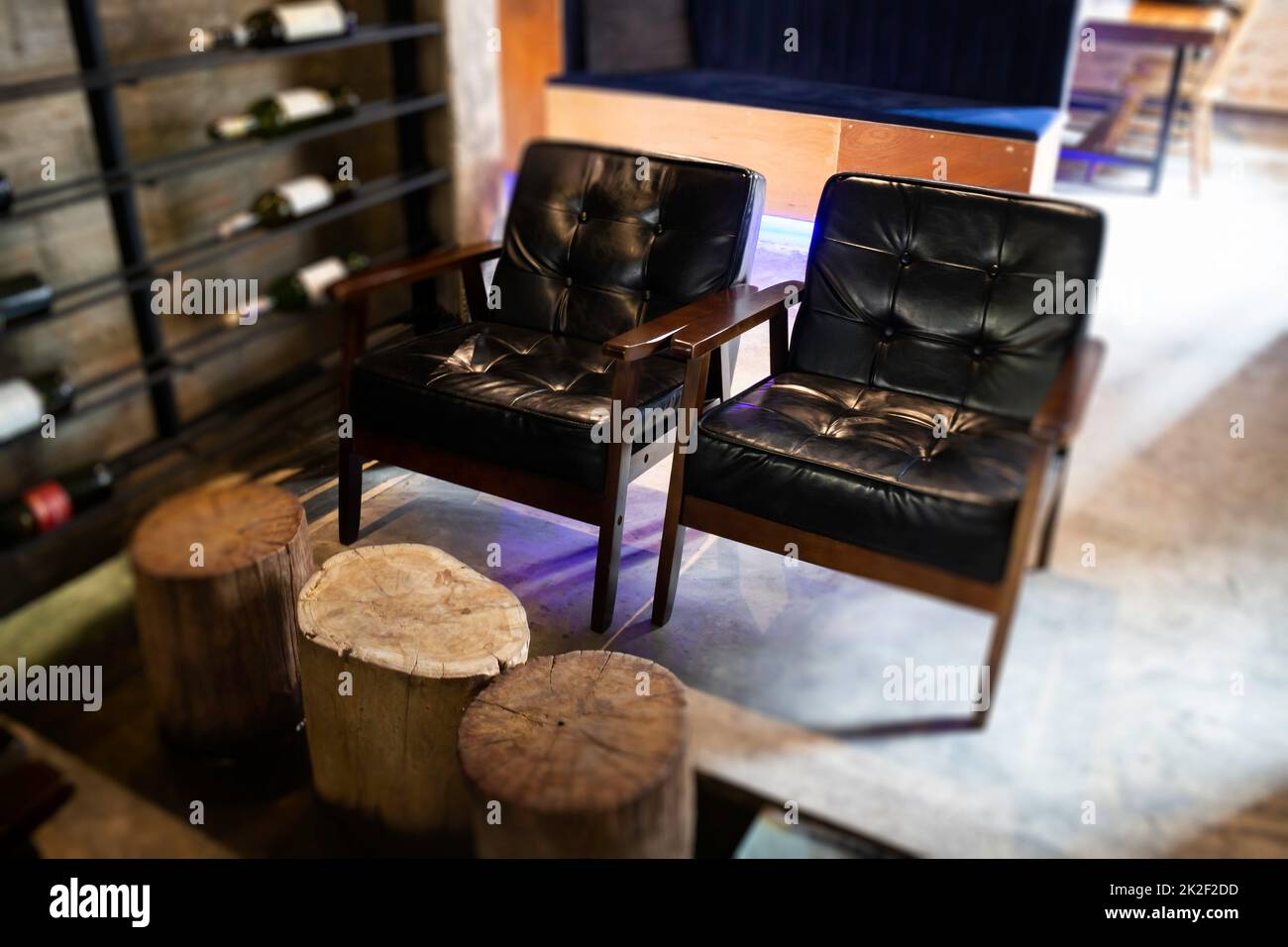 Cozy place in a cafe Stock Photo - Alamy
