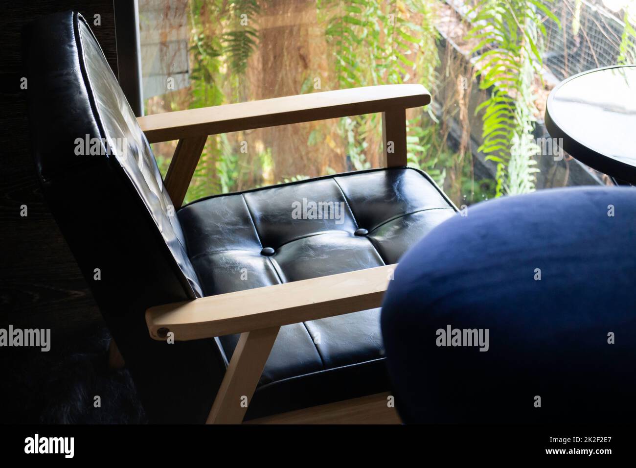 Cozy place in a cafe Stock Photo - Alamy
