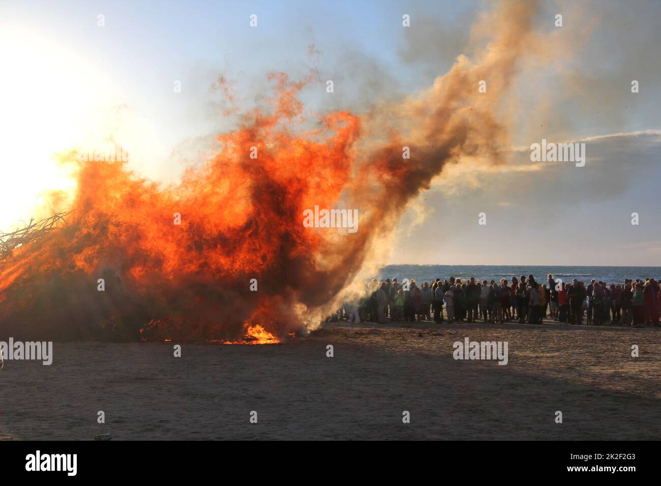 St. Hans Aften in Denmark Stock Photo - Alamy