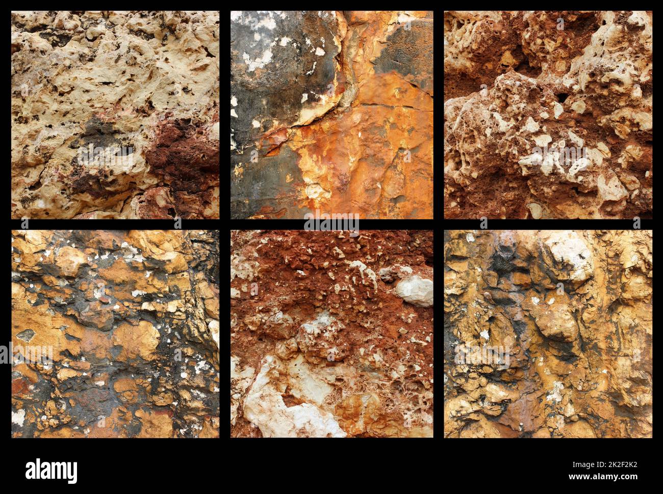 Mallorca rock collage Stock Photo - Alamy