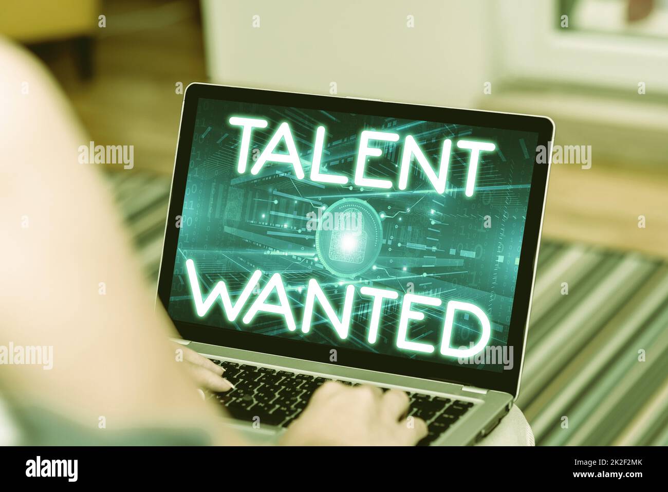 Handwriting text Talent Wanted. Concept meaning Hiring for specific ...