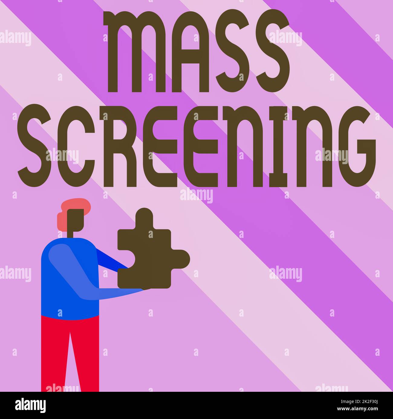 Text sign showing Mass Screening. Business concept health evaluation ...