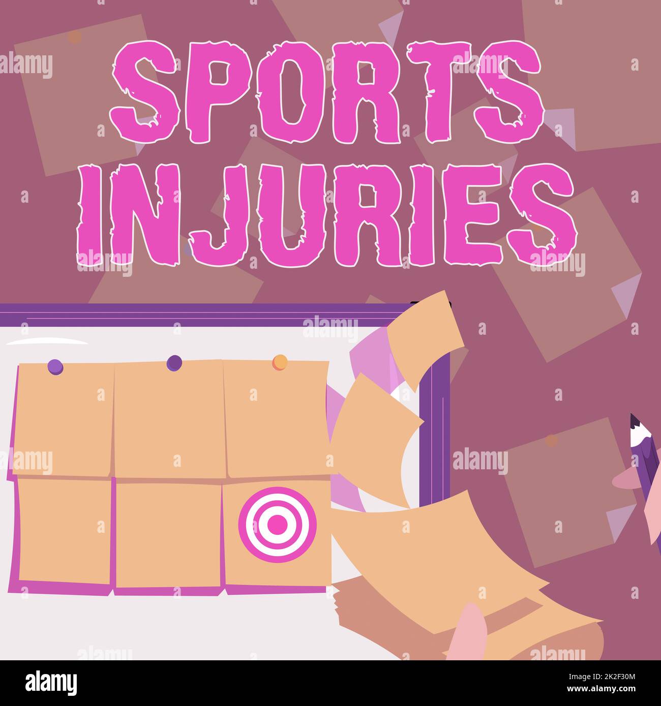 Hand writing sign Sports Injuries. Business overview kinds of injury ...