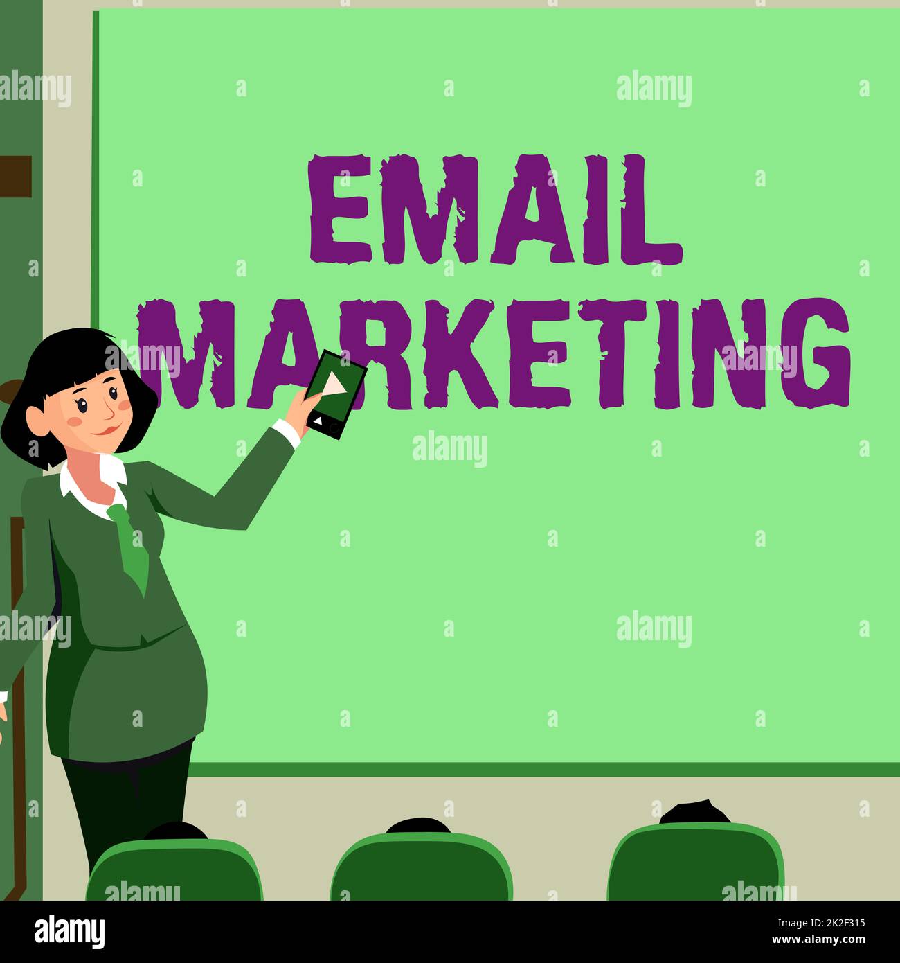 Text caption presenting Email Marketing. Business concept Sending a ...