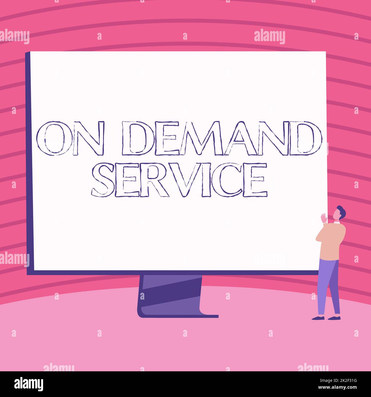 Customer standing looking display hi-res stock photography and images ...