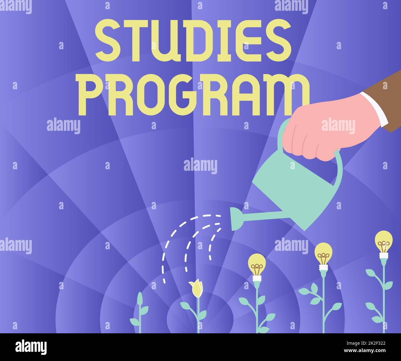 Conceptual display Studies Program. Business idea Platform help move ...