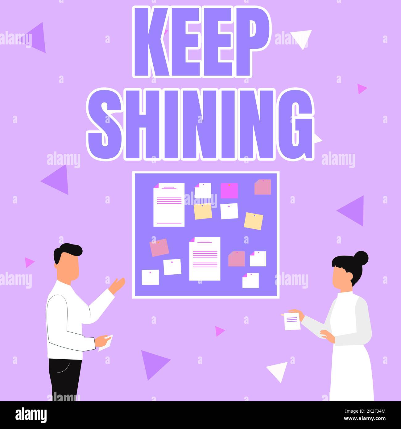 Keep Shining Cartoon