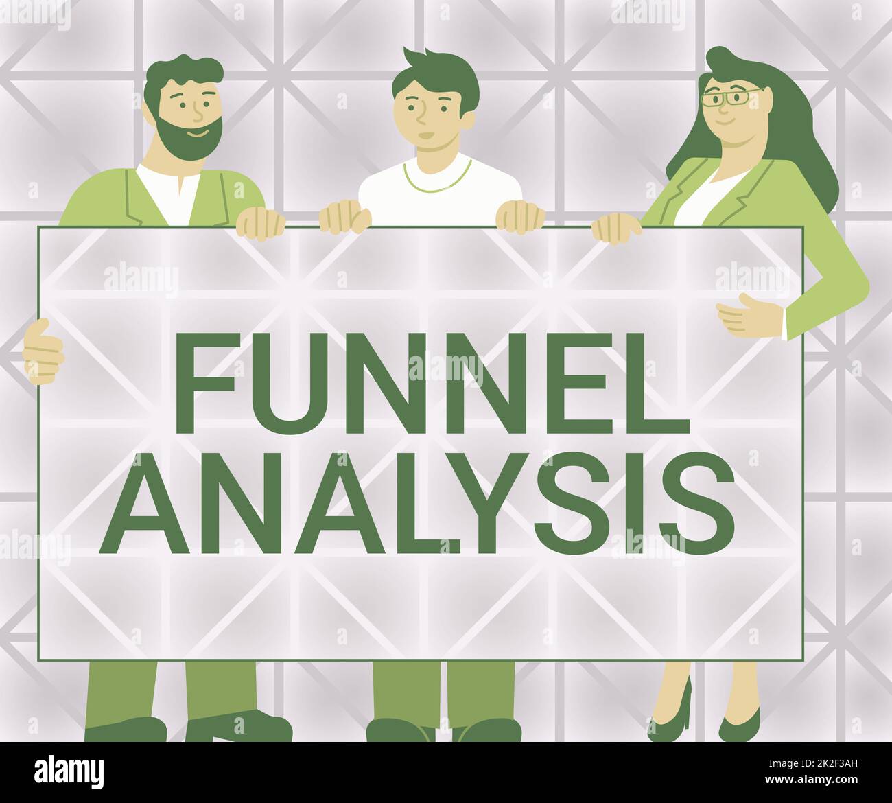 Writing displaying text Funnel Analysis. Conceptual photo mapping and ...