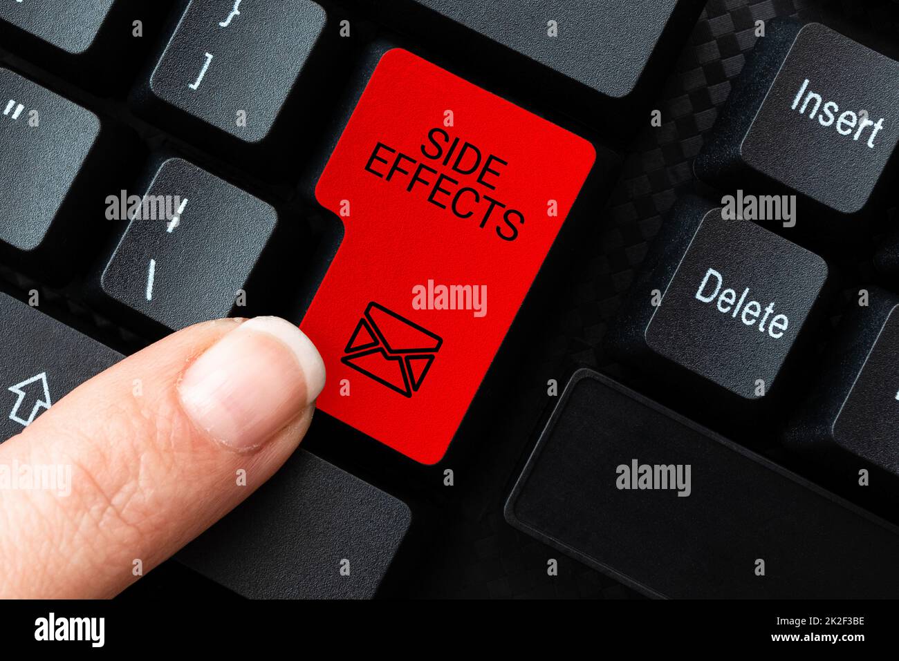 Sign displaying Side Effects. Business concept An unintended negative ...