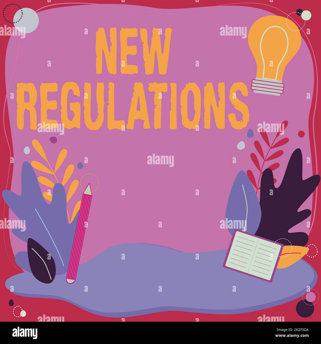 Handwriting text New Regulations. Business approach Regulation ...