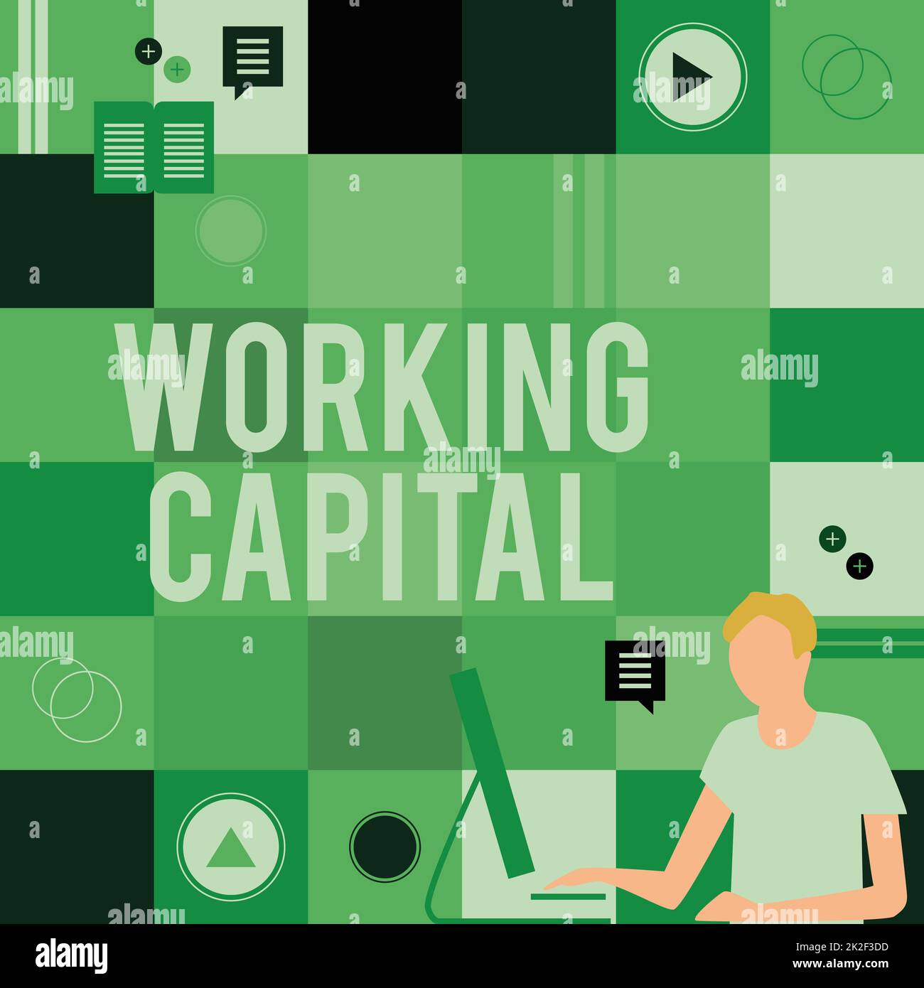 Conceptual caption Working Capital. Internet Concept Working Capital ...