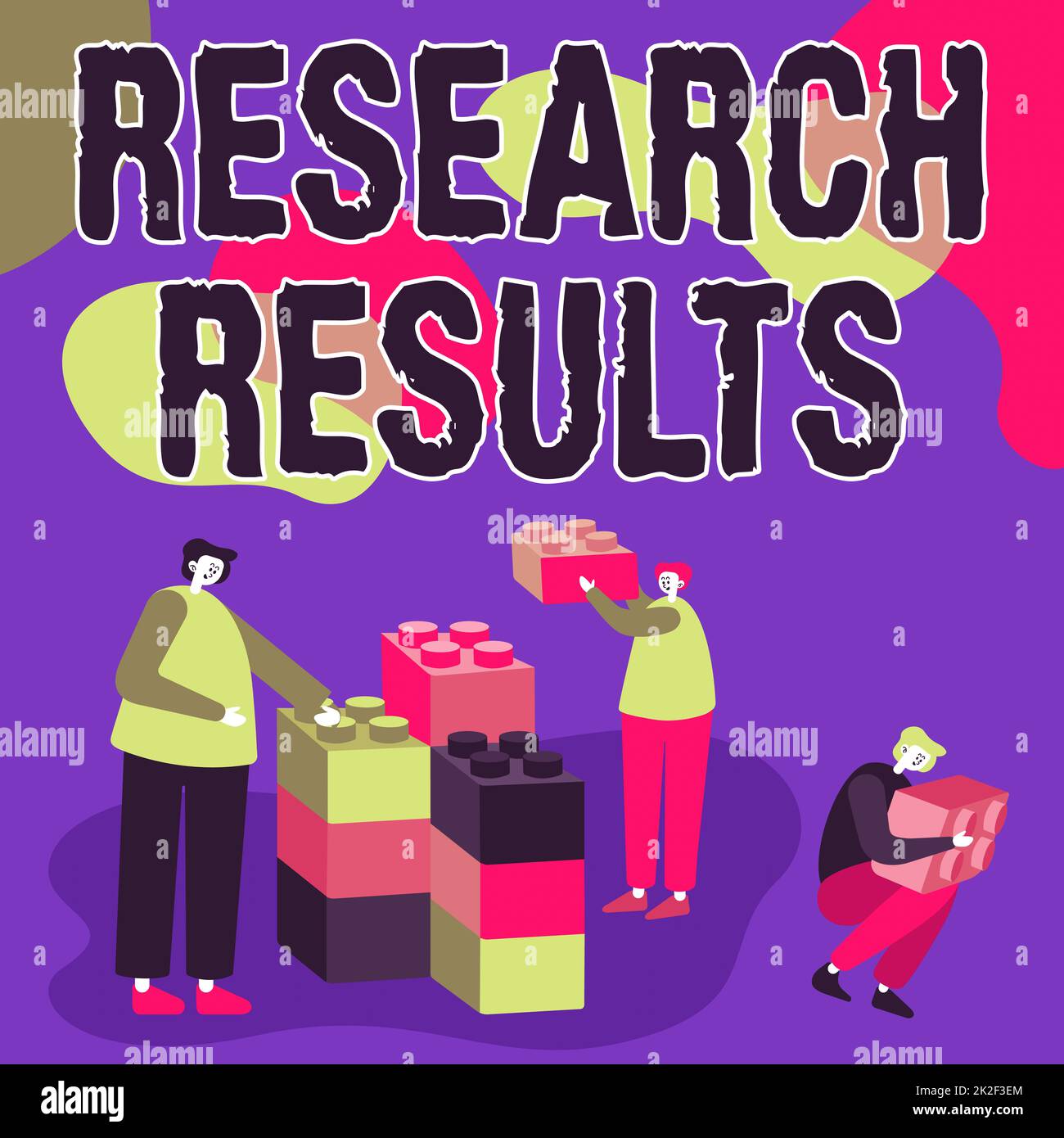 Hand writing sign Research Results. Word for findings of the study ...