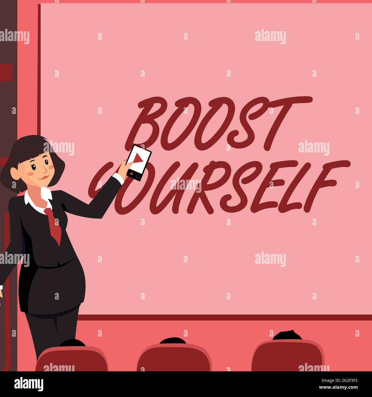 Inspiration showing sign Boost Yourself. Conceptual photo to make ...