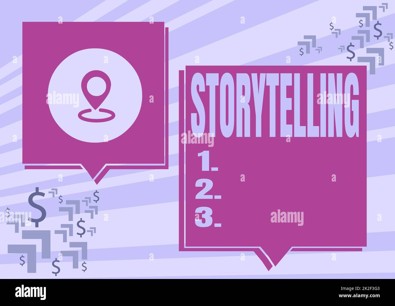 Text caption presenting Story Telling. Conceptual photo social and ...