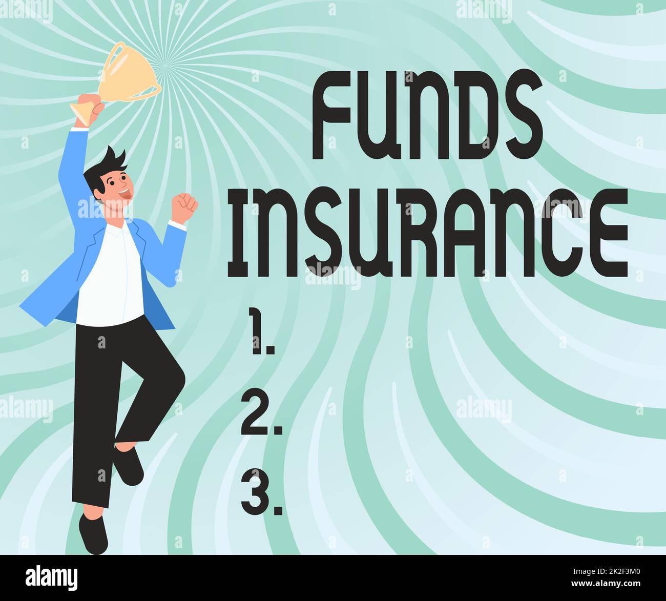 Text showing inspiration Funds Insurance. Concept meaning Form of ...