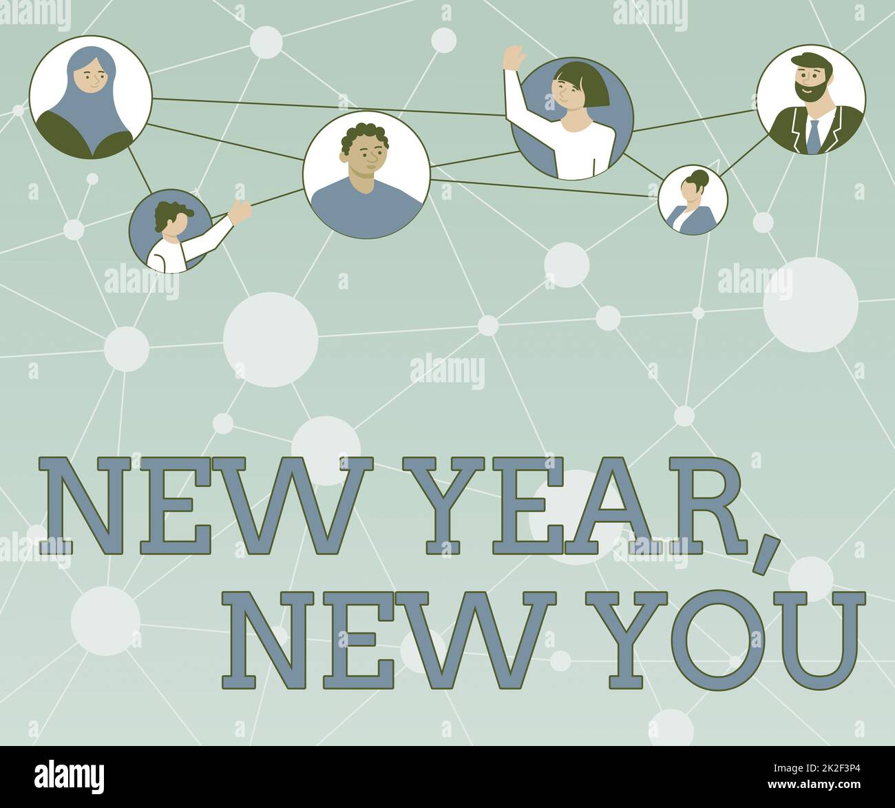 Text sign showing New Year New You. Concept meaning 365 days of ...