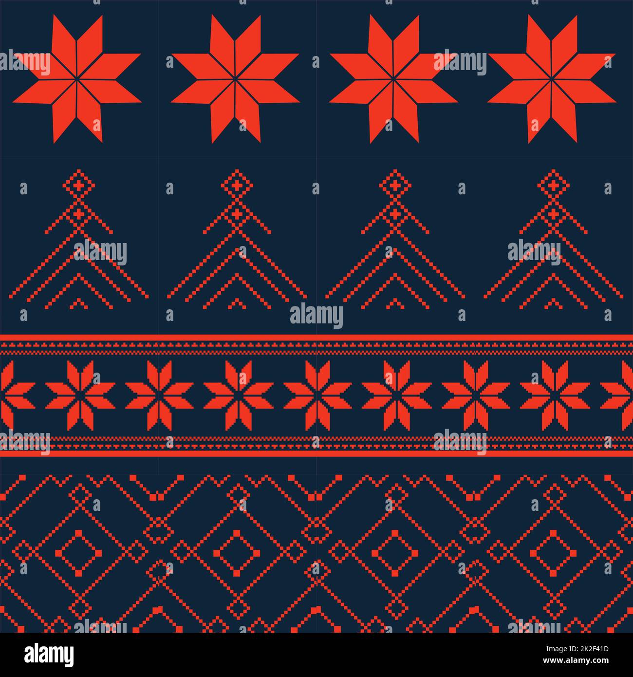 Modern Ukrainian ornament. Seamless pattern in the Ukrainian style ...