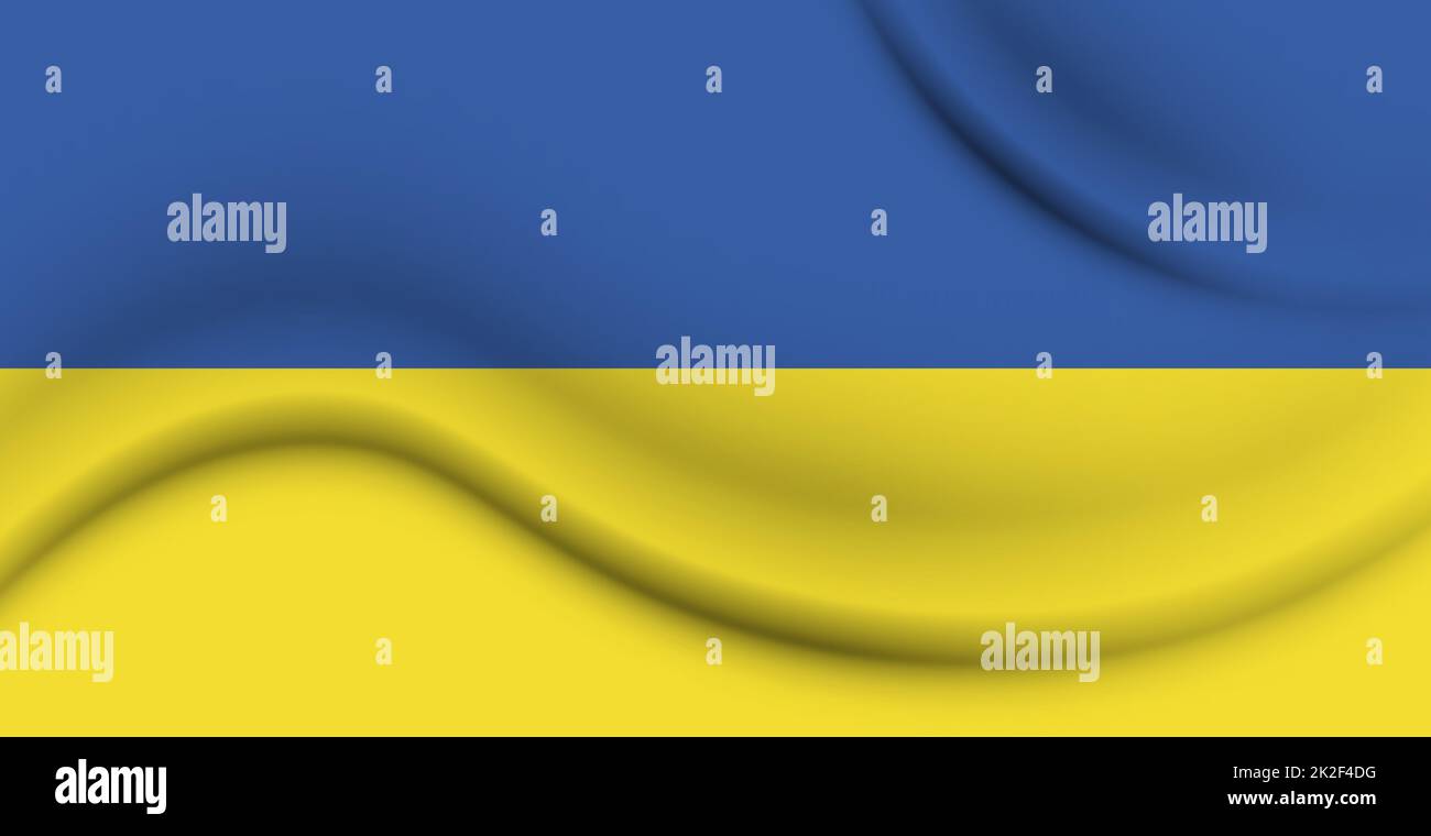Ukraine national flag in exact proportions - Vector Stock Photo - Alamy