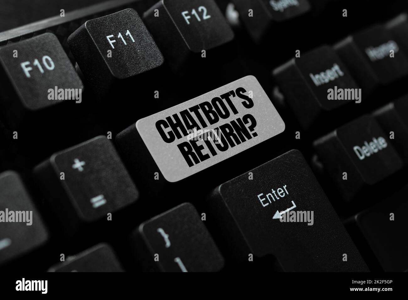 Text showing inspiration Chatbot s is Return Question. Concept meaning ...