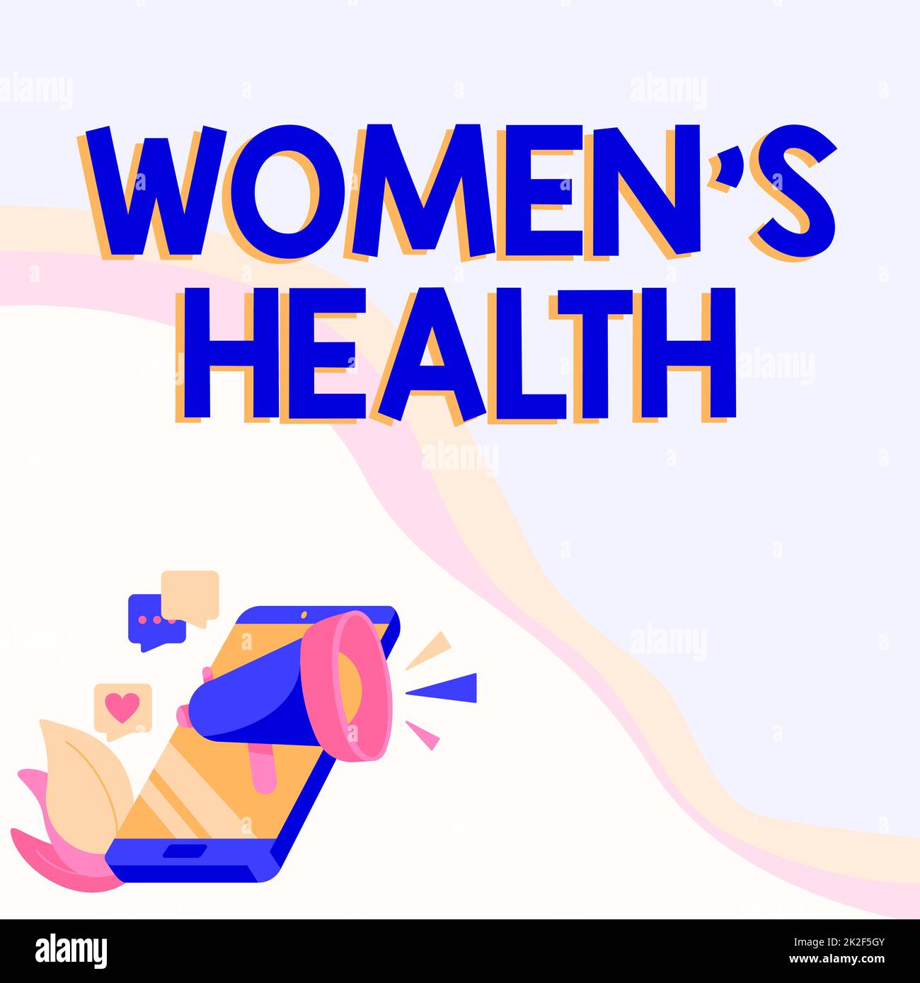 Sign displaying Women s is Health. Word for Women s is Health Phone ...