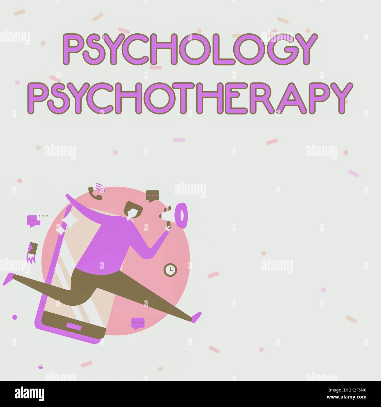 Conceptual caption Psychology Psychotherapy. Business approach ...