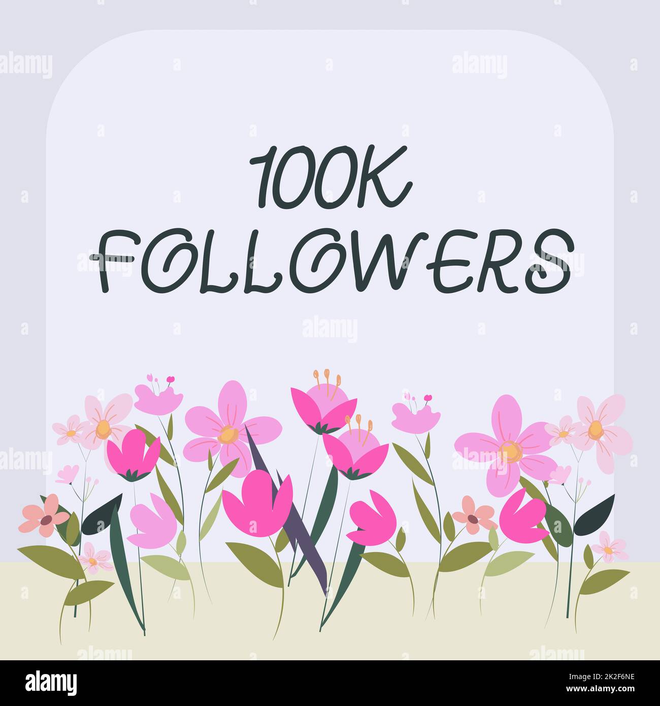 Hand writing sign 100K Followers. Business idea number of individuals ... Hand writing sign 100K Followers. Business idea number of individuals ...