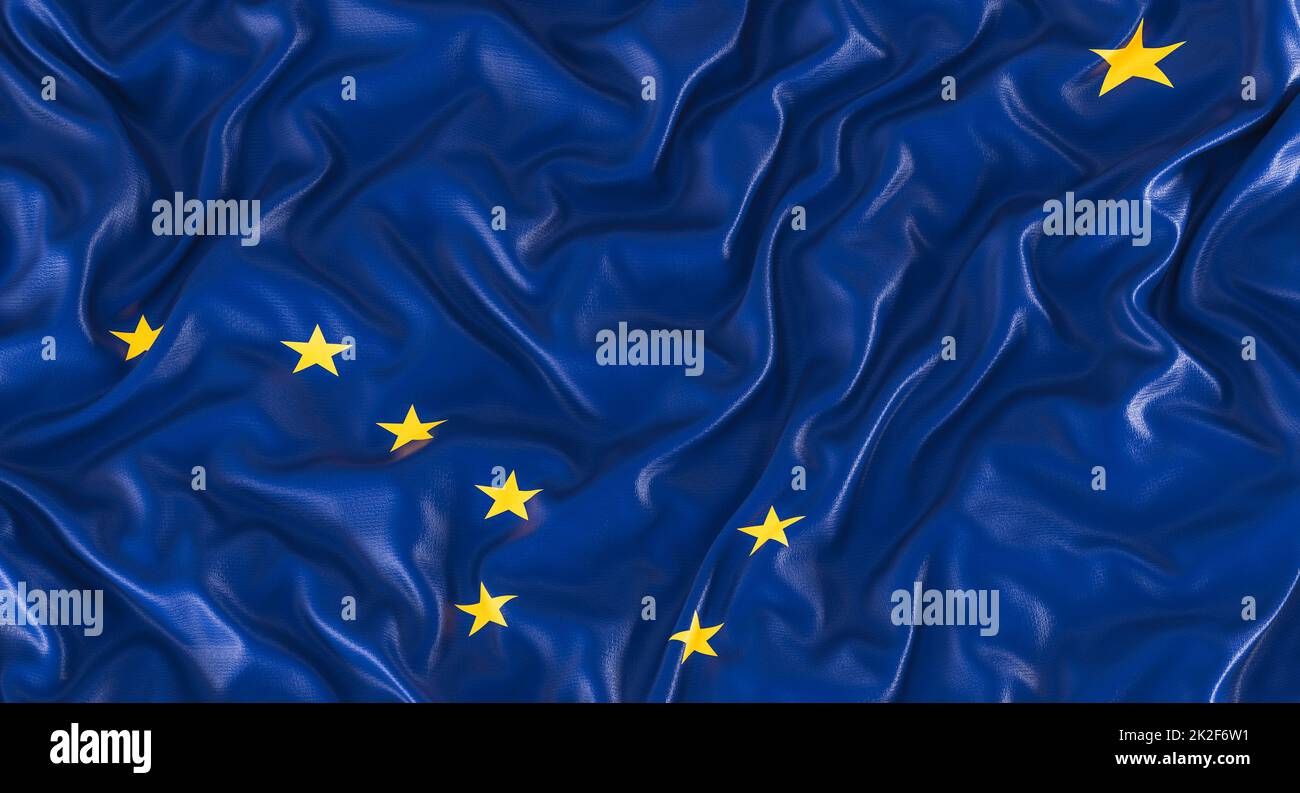 american state alaska flag Stock Photo - Alamy