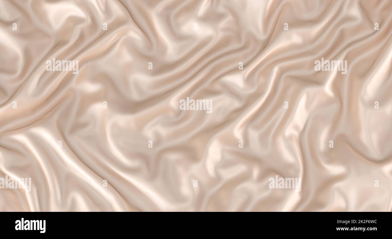 drapery of pink satin fabric Stock Photo - Alamy